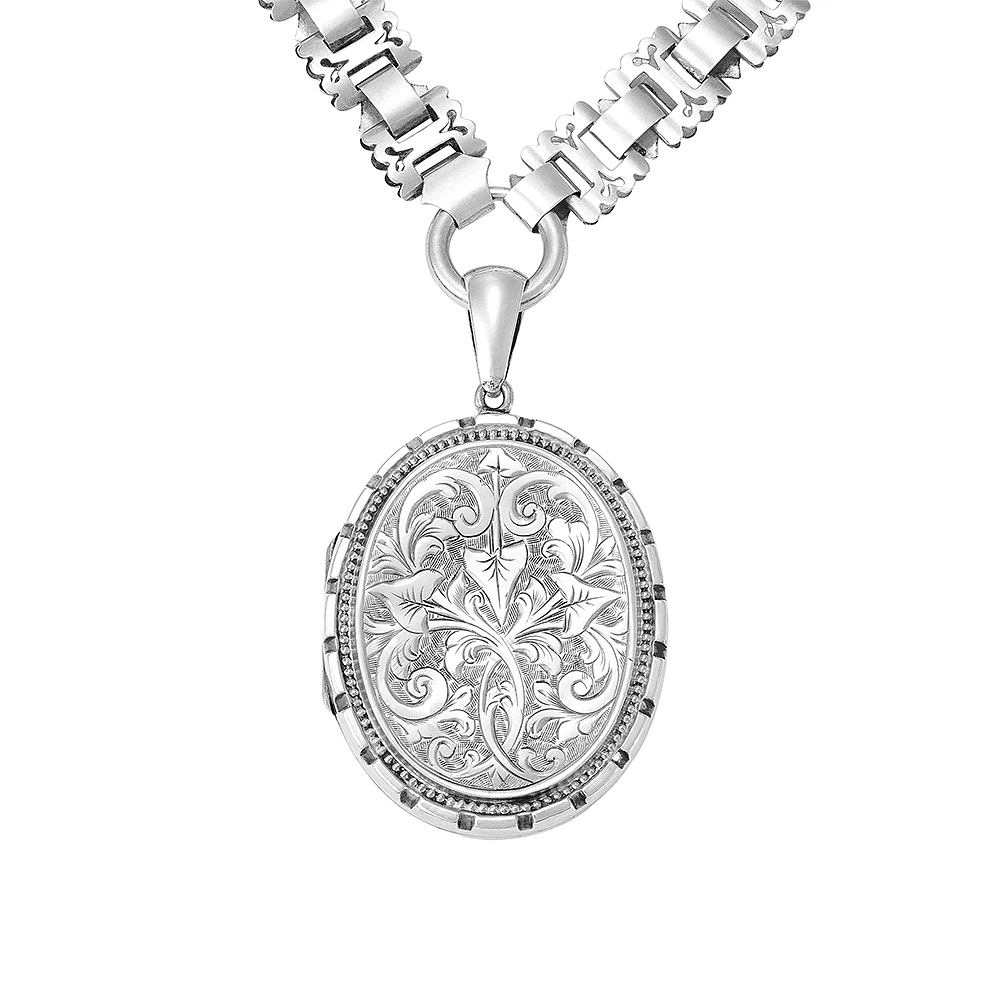Victorian Sterling Silver Lockets