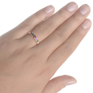 Rose gold ... Antique Style DEAREST ring - Helen Badge Jewellery