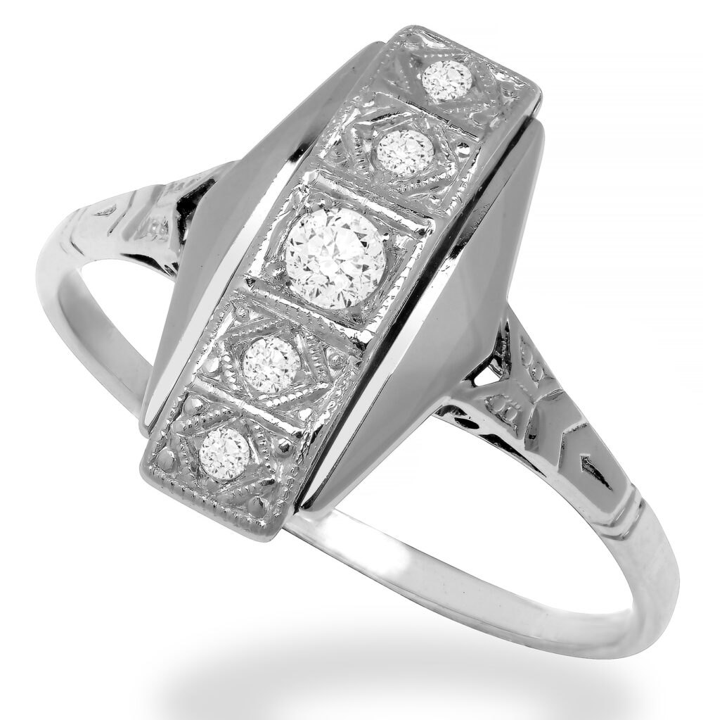 Art Deco Rings - Melbourne Sydney Australia - Helen Badge Jewellery